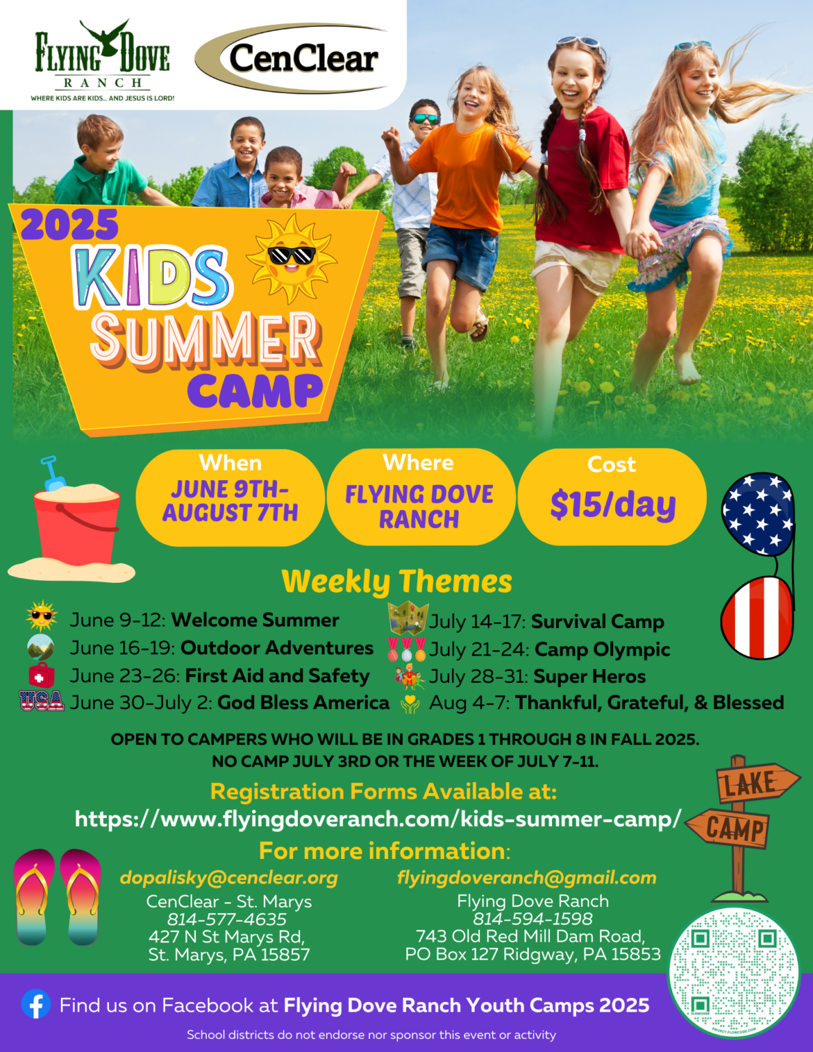 Kids Summer Camp – Flying Dove Ranch